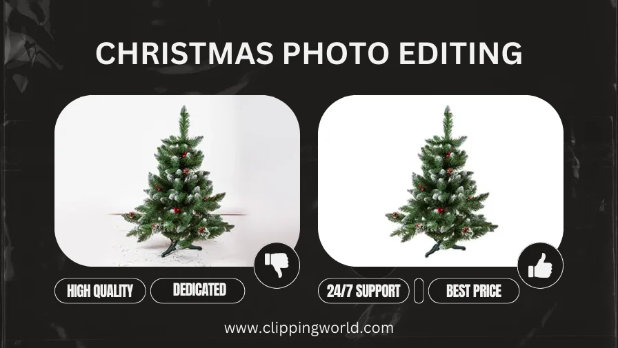 Christmas Photo Editing Services | Start from $0.29